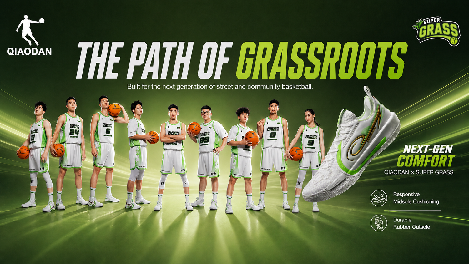 Qiaodan Official Website｜Running & Basketball Shoes, Top Sport Brand